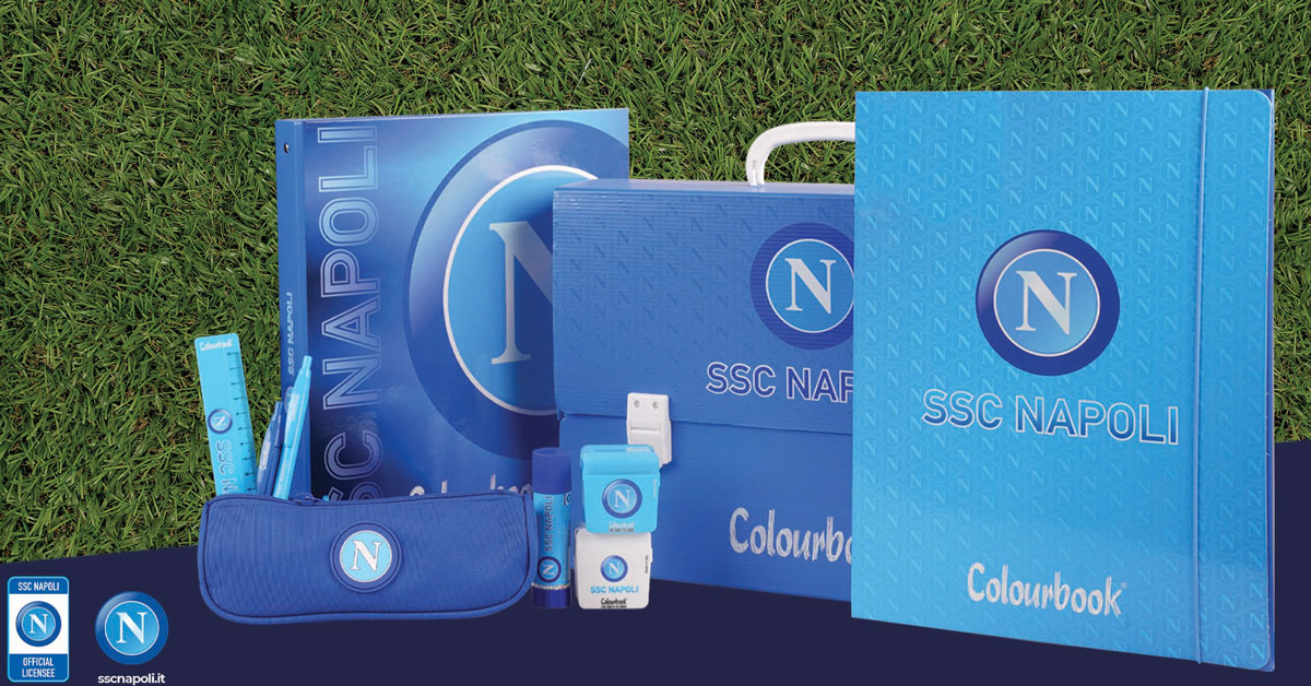 Colourbook scende in campo con il Calcio Napoli | Colourbook