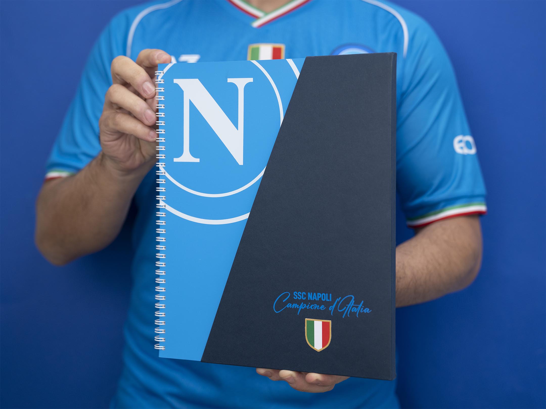 Quaderno a spirale A4 SSC Napoli Celebrativo - Limited Edition | Colourbook