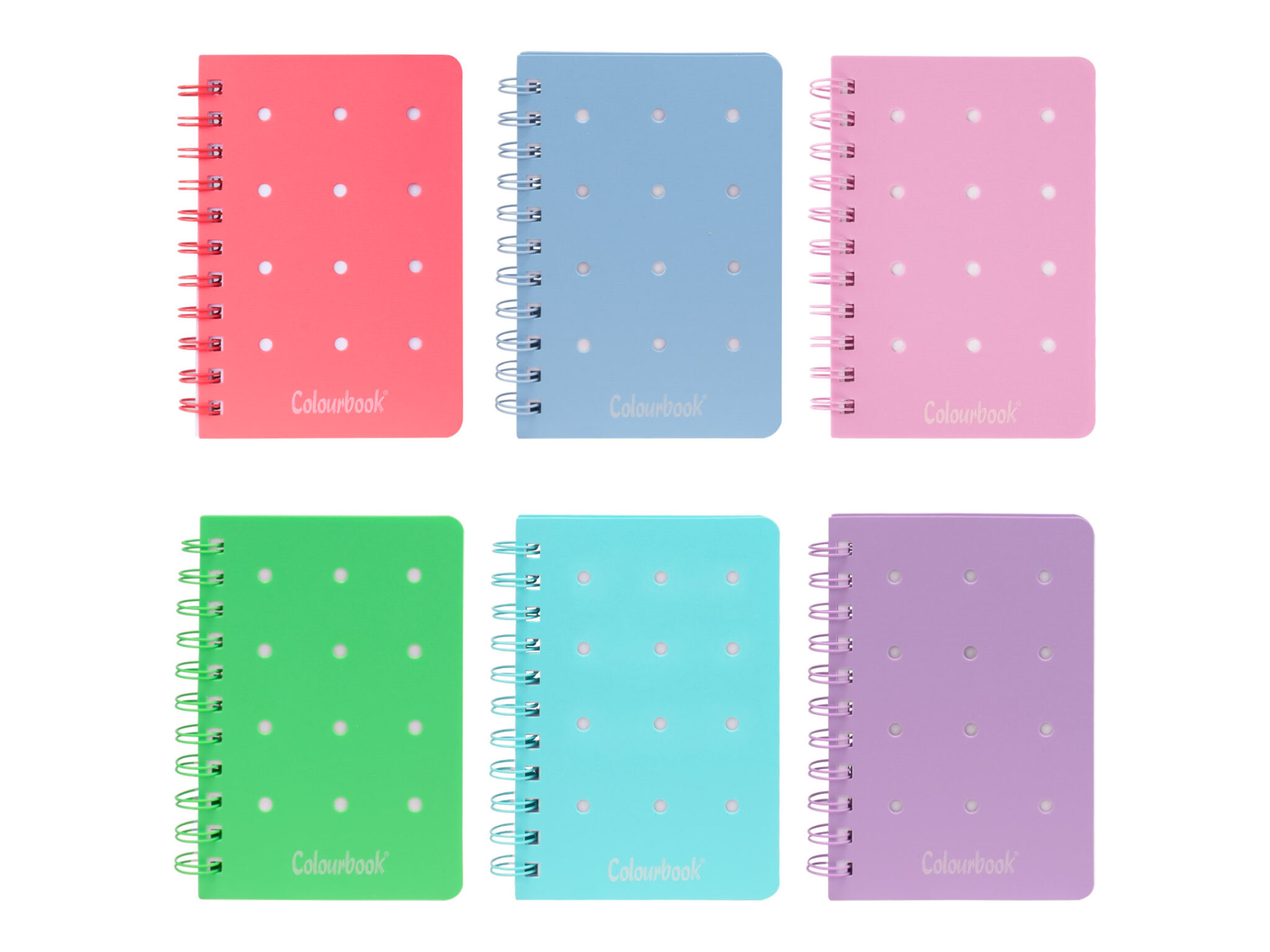 Quadretti 5 millimetri | Formato A4, A5, A6, A7 | Colourbook